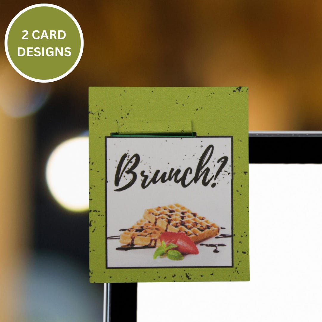 Printable Breakfast Card, Brunch Card Template, Digital Breakfast Card ...