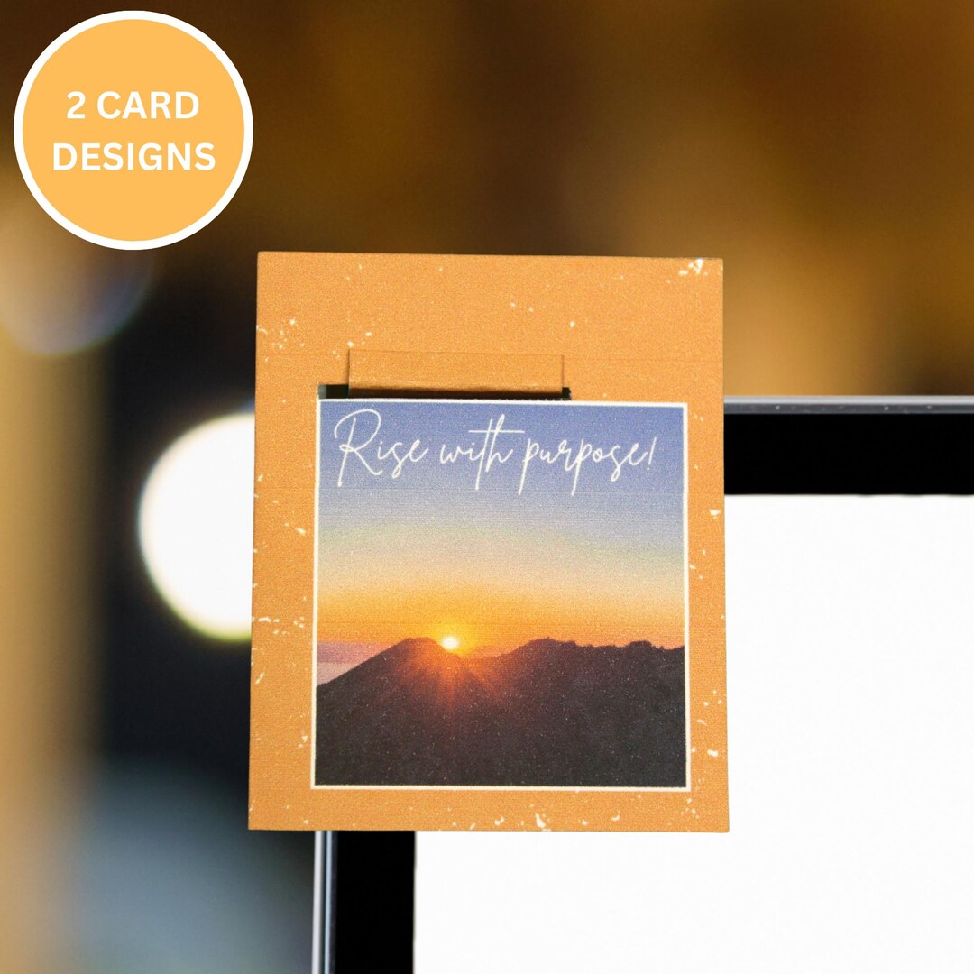 Printable Motivation Cards, Motivational Card Templates, Digital ...