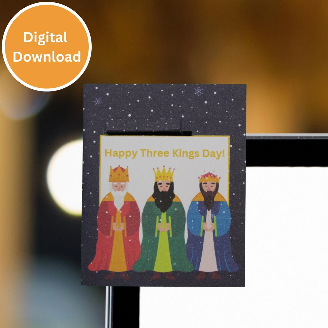 Printable Epiphany Card Digital Download, Christian Holiday Greeting ...