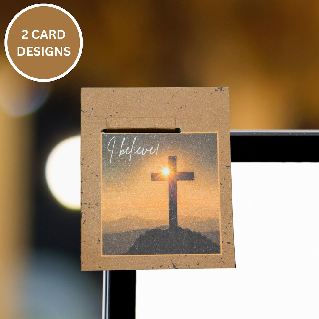 Christian Card Template, Printable Christian Card, Digital Christian ...