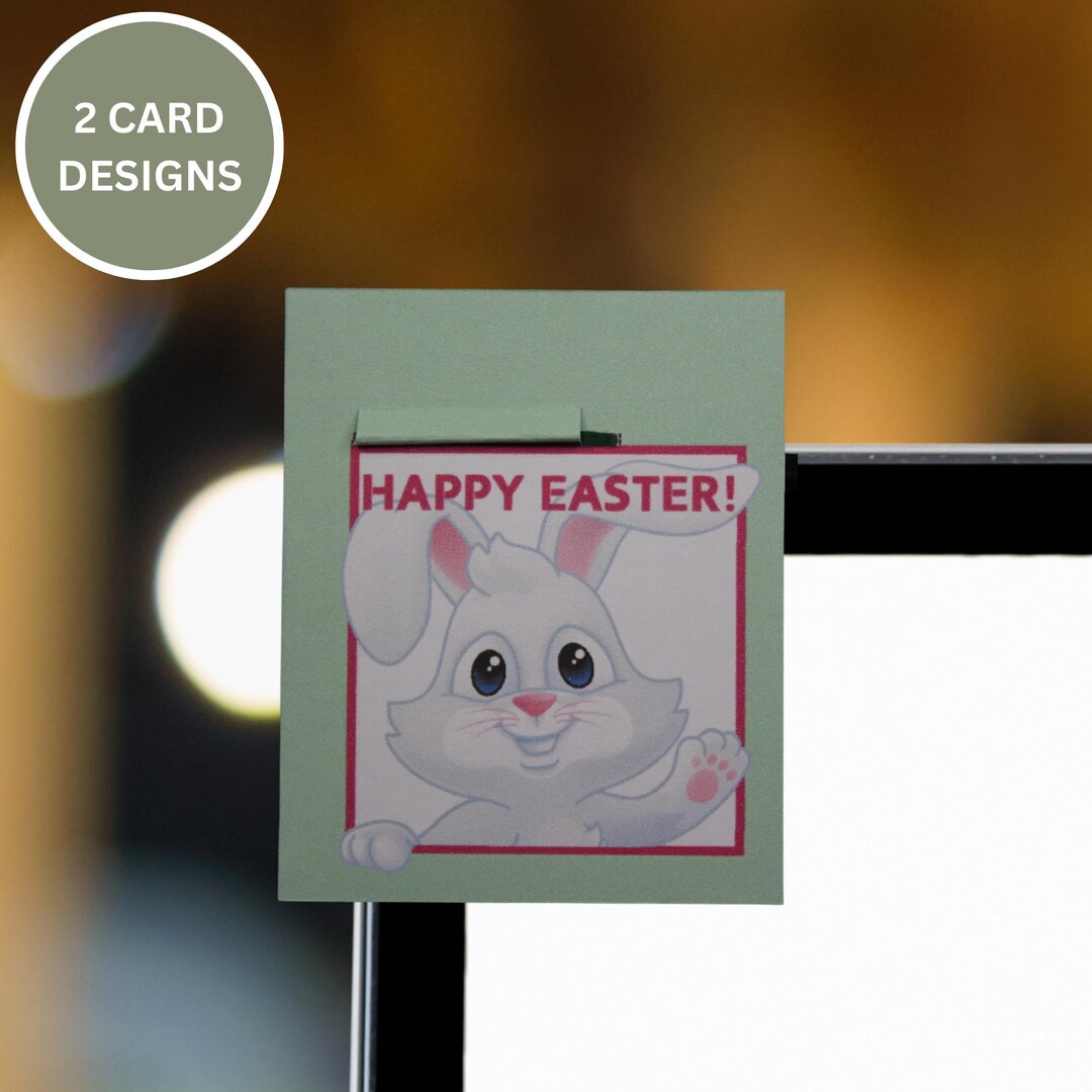 Printable Easter Card, Digital Easter Card, Easter Card PDF, DIY Easter ...