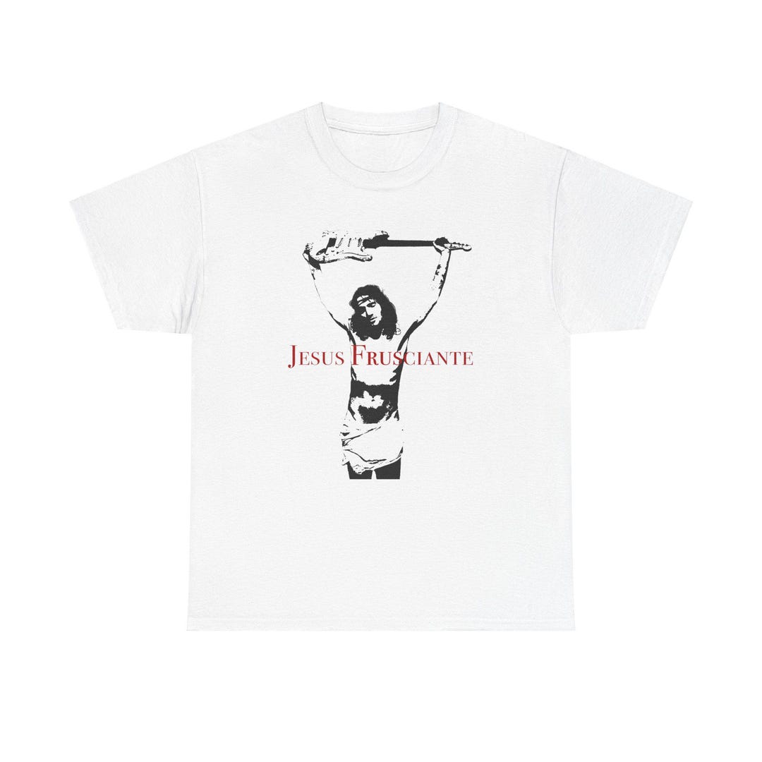 John Frusciante Shirt, I and II Tour Merch Tshirt, Best Fan Gift, Jesus ...