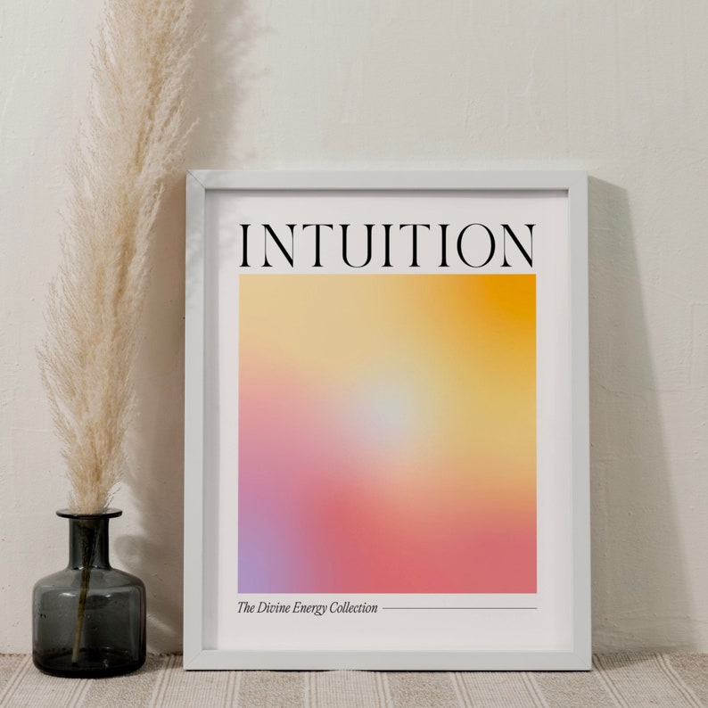 Printable Intuition Aura Wall Art Aura Divine Energy Positive ...
