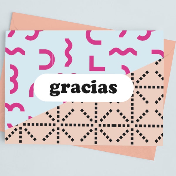 Spanish Thank You - Etsy