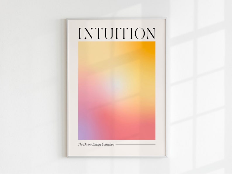 Printable Intuition Aura Wall Art Aura Divine Energy Positive ...