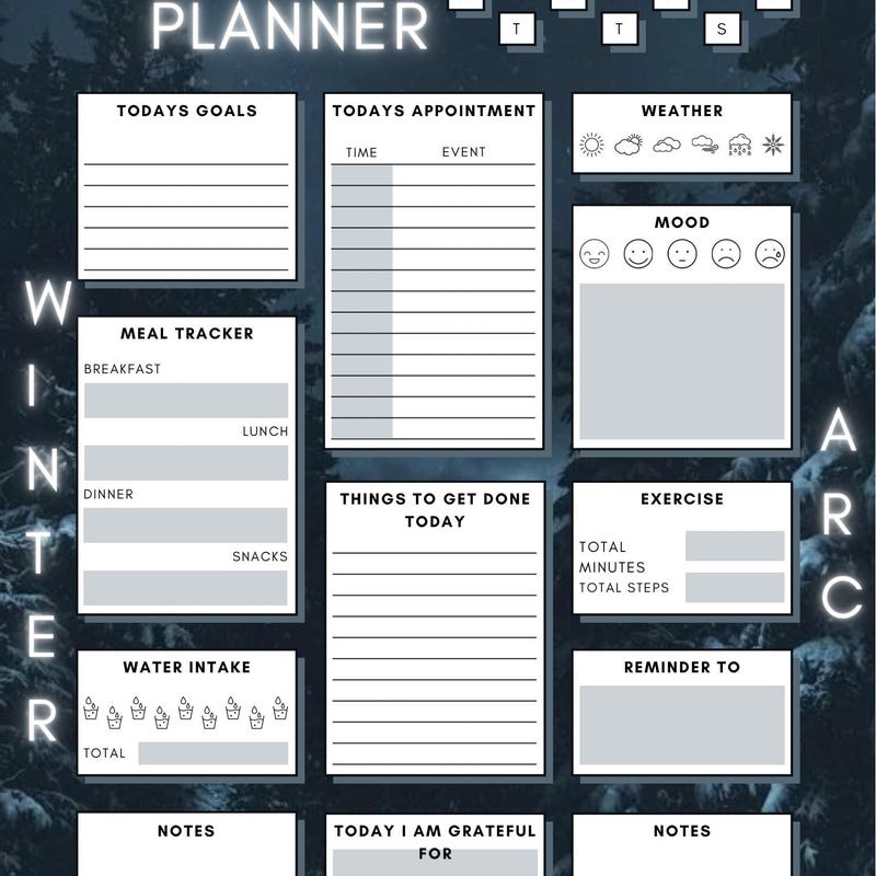 Arc Planner - Etsy