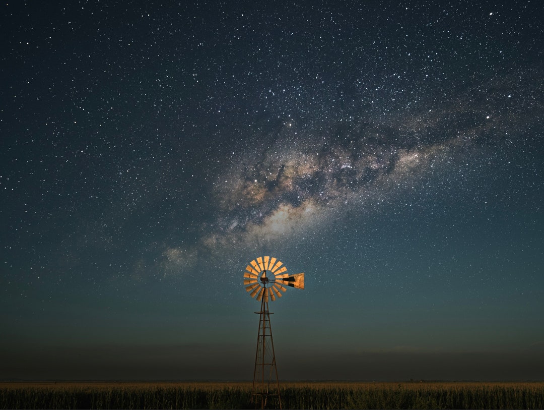 Epic Kansas Night Sky - Kansas Home Bedroom Decor - Calming, Peaceful ...