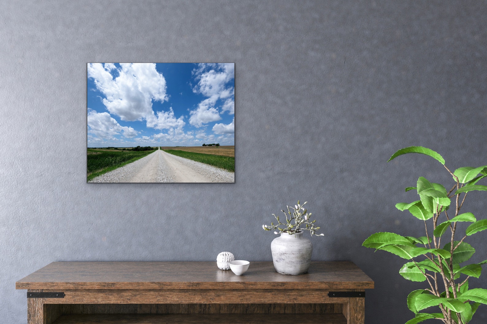 Country Road Art Print | Country Sky Photo | Road Photograph ...