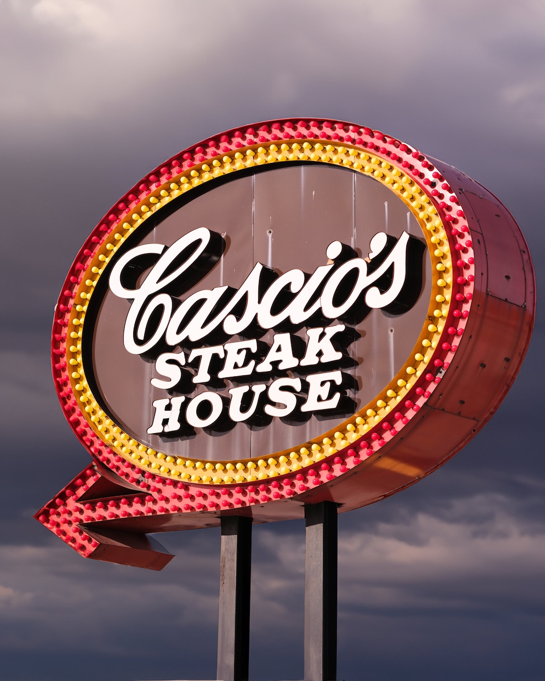Omaha Cascio's Steak House Signage - Omaha Nebraska History - Etsy