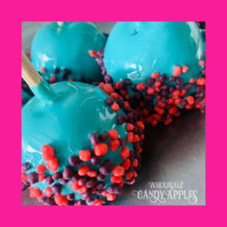 Candyland Apple With Nerd Candy - Etsy