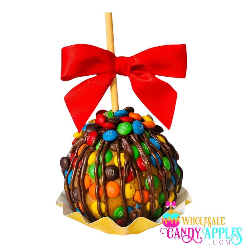 Holiday 6 Pack- Large Gourmet Caramel Apples Gift Set - Etsy