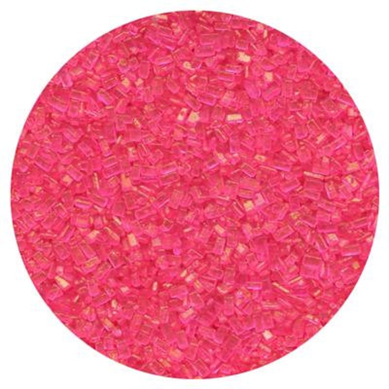 Hot Pink Sugar Crystal Candy Apple- 12 per Set/ 1 Dozen - Etsy