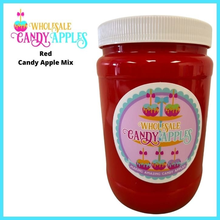 JUST Mix-red Plain Candy Apple - Etsy