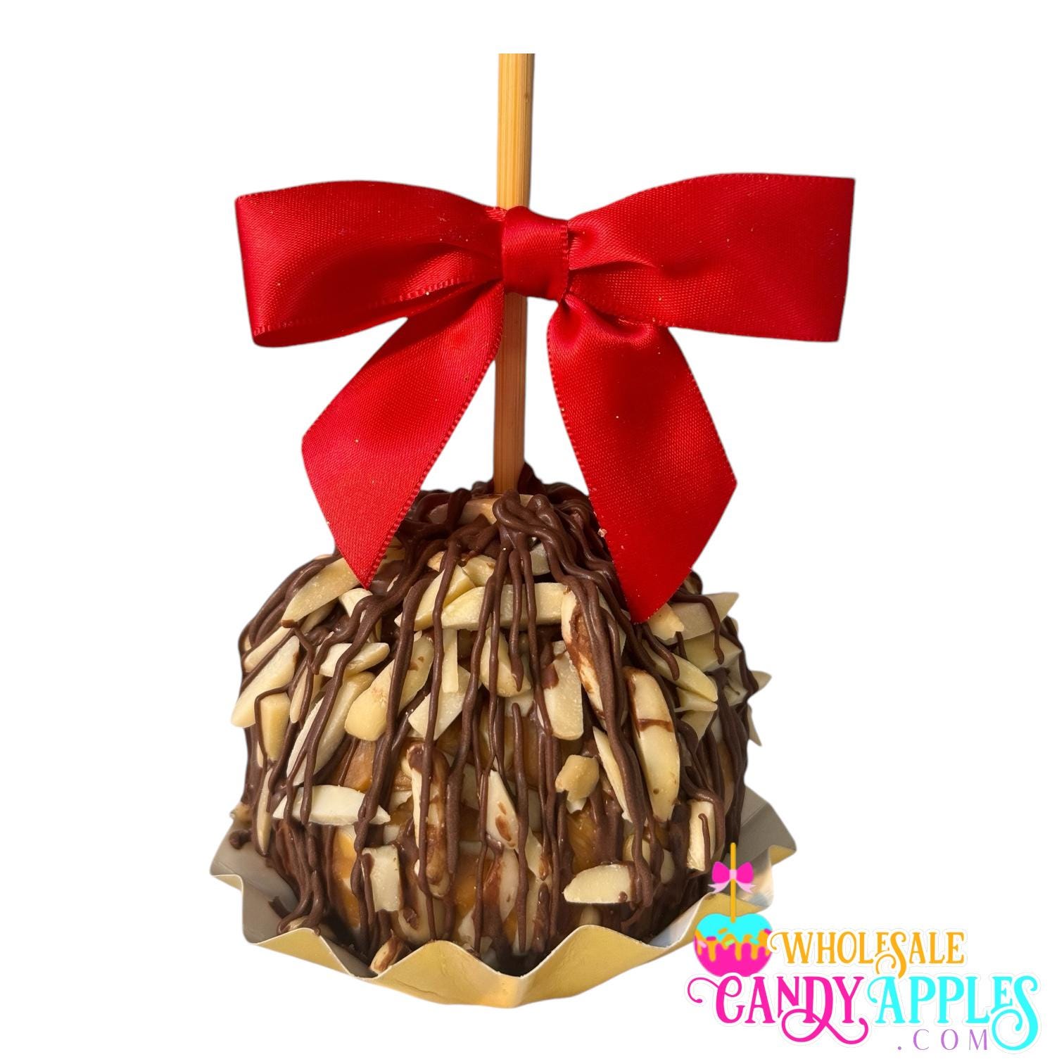 Holiday 6 Pack- Large Gourmet Caramel Apples Gift Set - Etsy