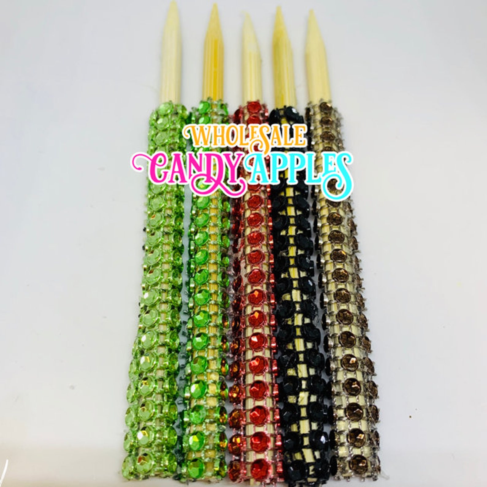 Pink Watermelon Sweet & Sour Candy Apple - Etsy