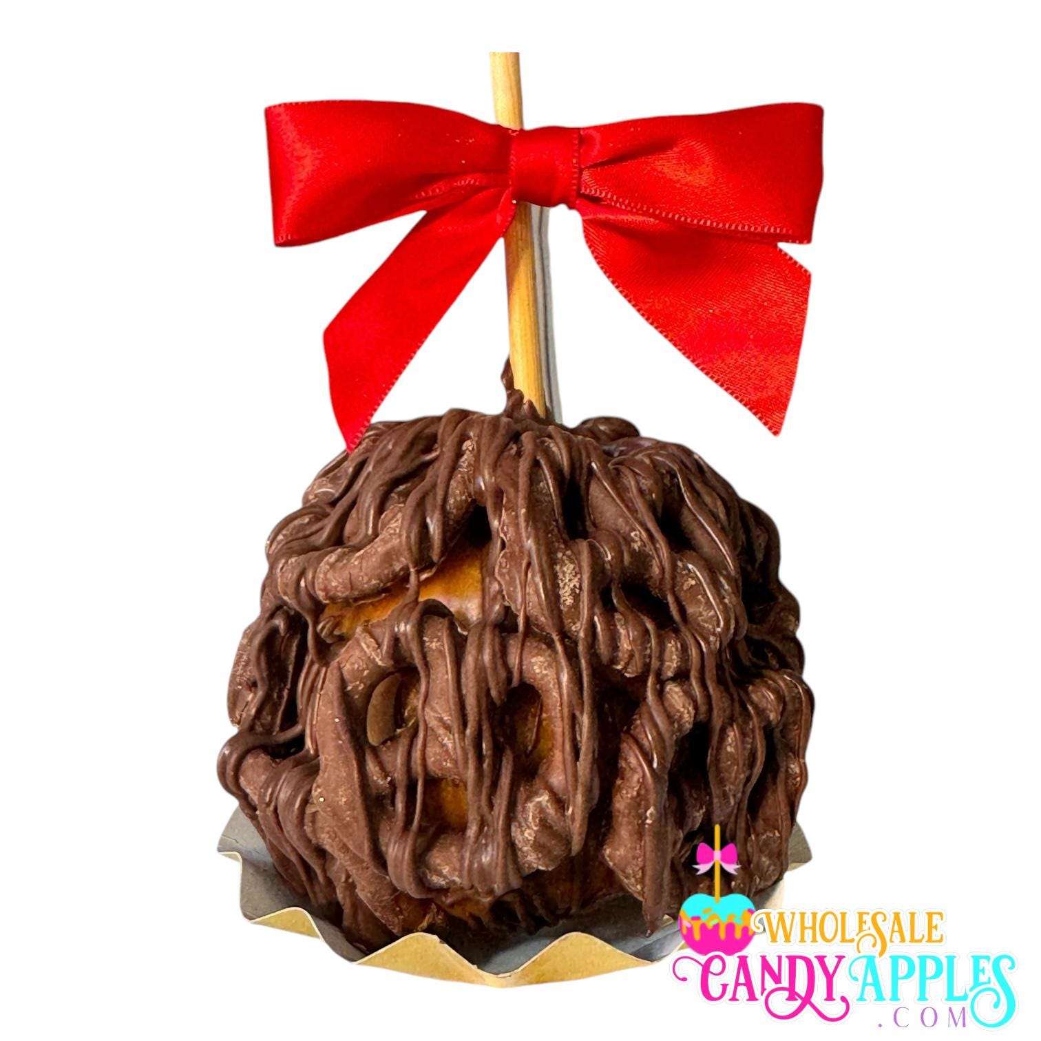 Holiday 6 Pack- Large Gourmet Caramel Apples Gift Set - Etsy