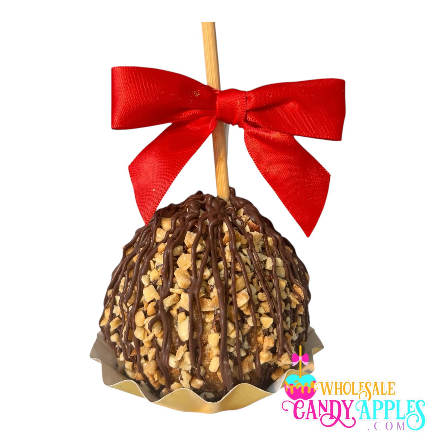 6 Pack- Large Gourmet Caramel Apples Gift Set - Etsy