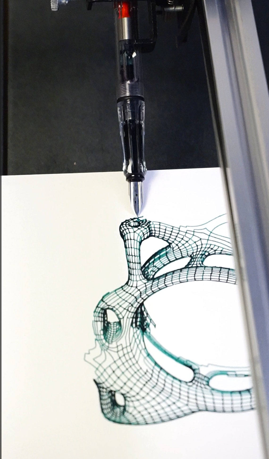 Optimal Topology Penplot Lineart Wallart Technical Drawing - Etsy
