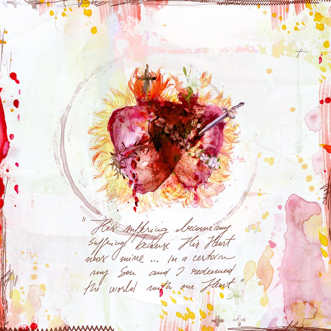 One Heart - Fine Art Print - Etsy
