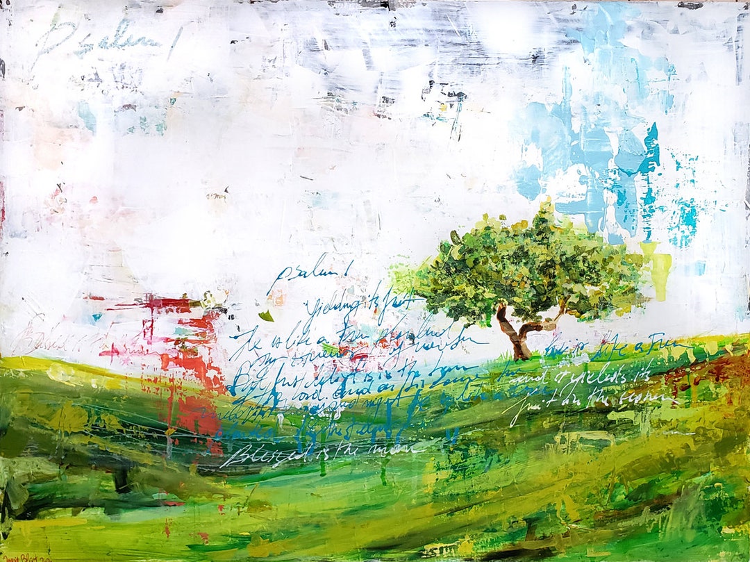 The Olive Tree - Original Acrylic Painting - Etsy