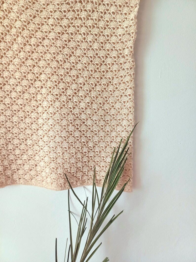 Crochet Shell Stitch Top Pattern: Modern Feminine Design (PDF Digital ...