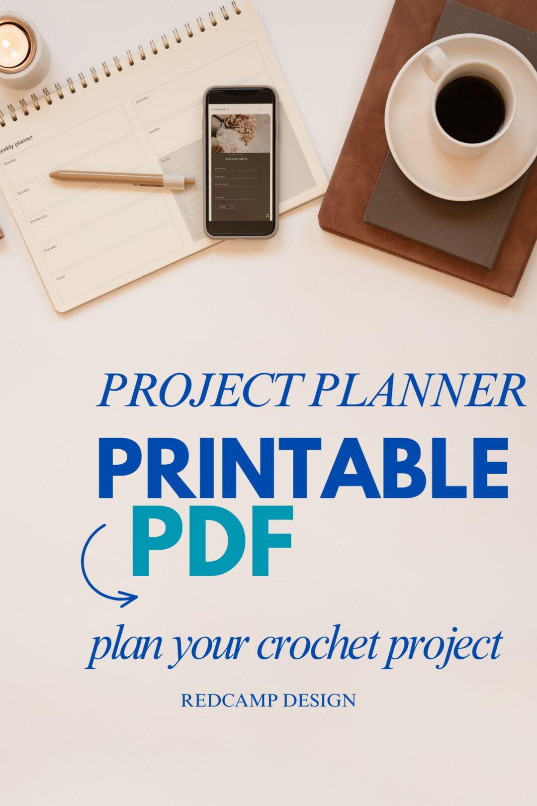 CROCHET PLANNER - Crochet Project Planner, Crochet Journal, Printable ...