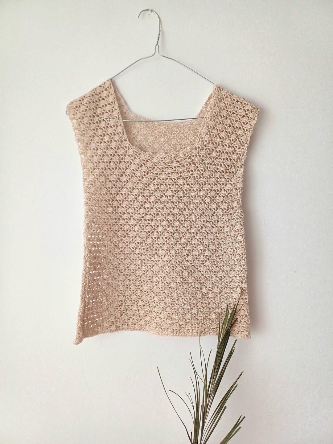Crochet Shell Stitch Top Pattern: Modern Feminine Design (PDF Digital ...