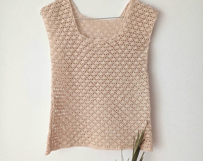 Crochet Shell Stitch Top Pattern: Modern Feminine Design (PDF Digital ...