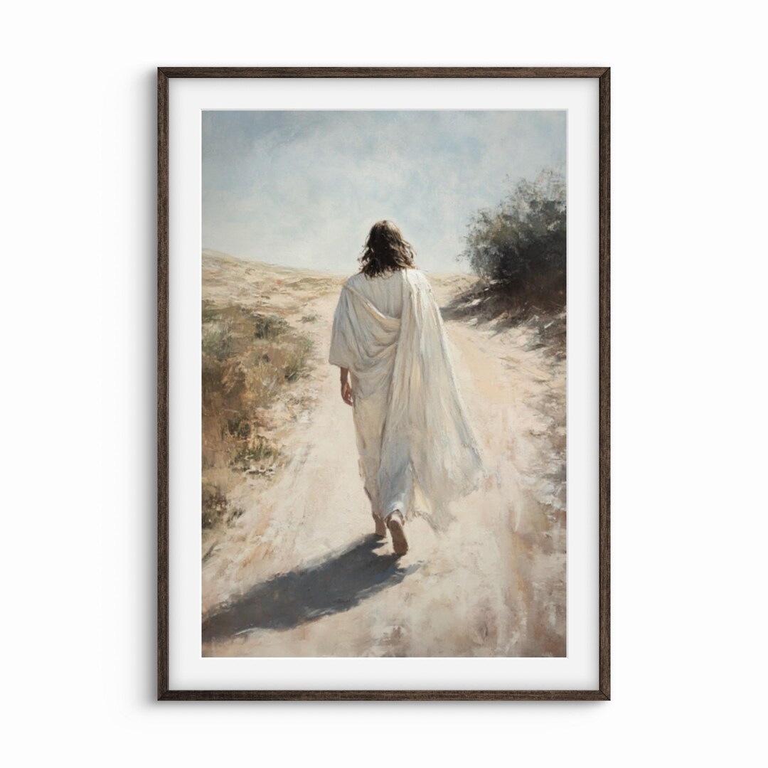 Jesus Christ Narrow Road | Spring Prints | Resurrection | Easter Art ...