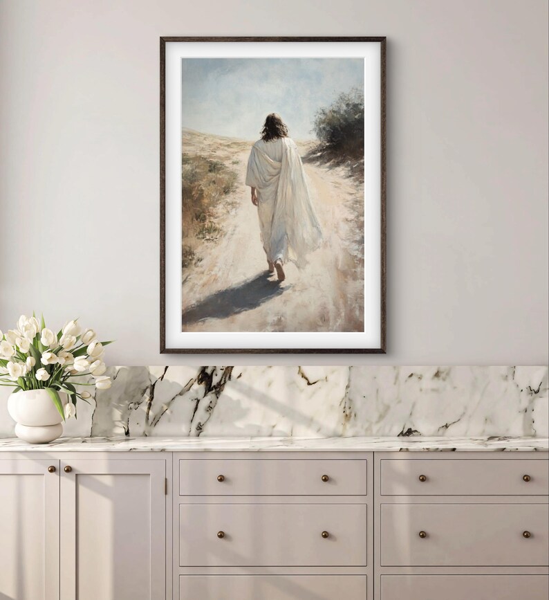 Jesus Christ Narrow Road | Spring Prints | Resurrection | Easter Art ...
