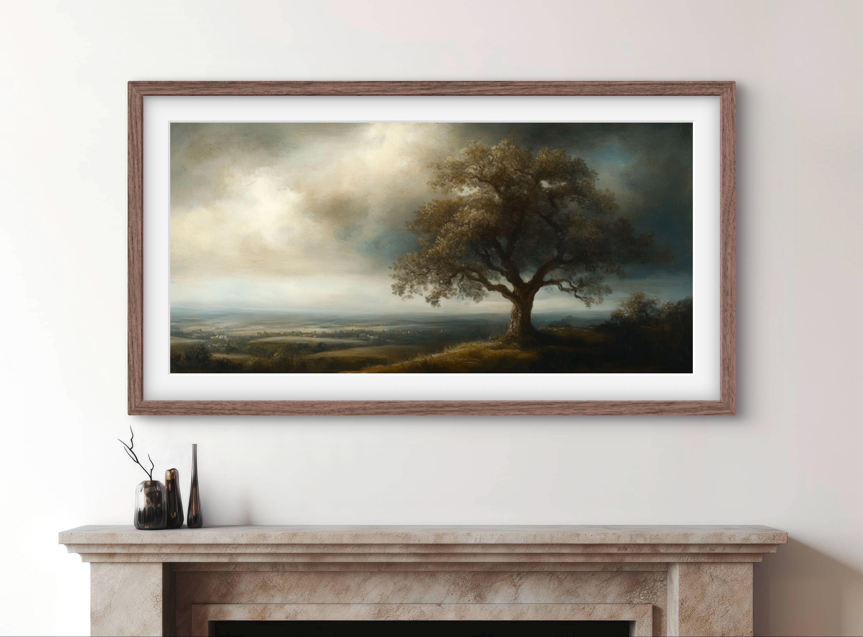 English Countryside Printable, English Country Landscape Printable, Oil ...