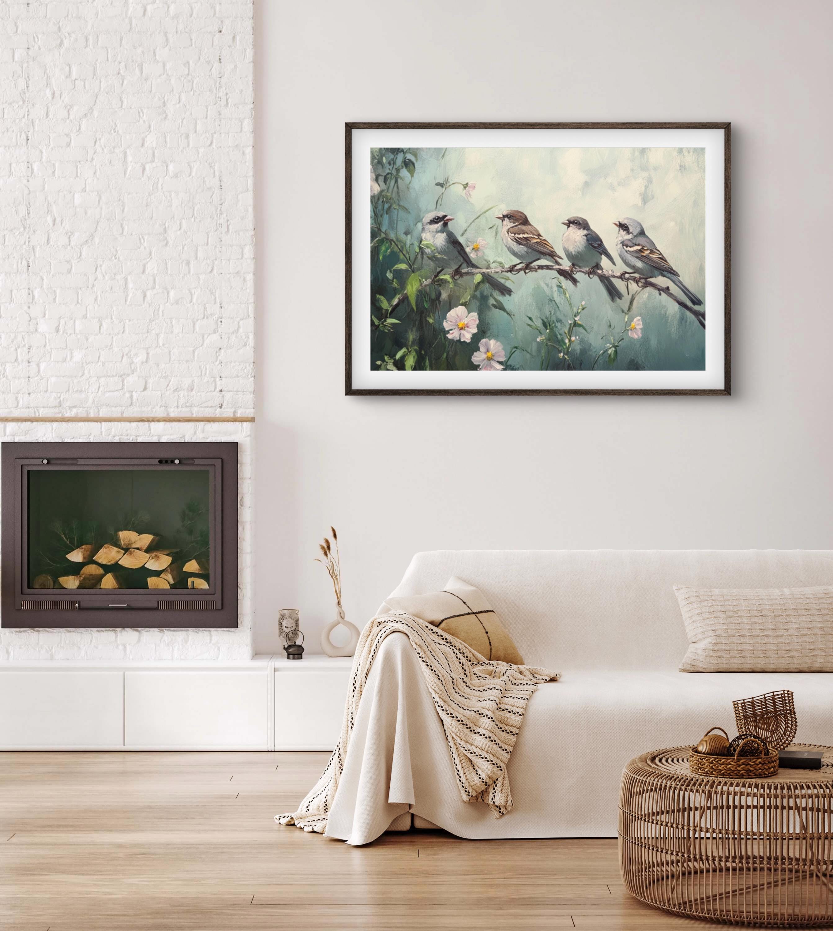 Consider the Birds | Christian Art | Bird Wall Decor | Printable ...