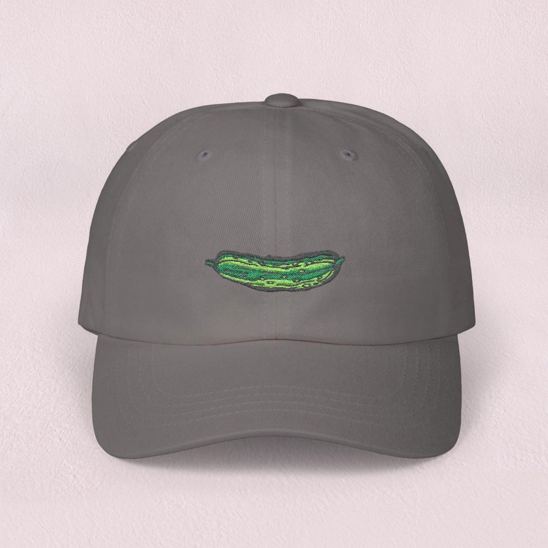 Embroidered Pickle Classic Dad Hat - Etsy
