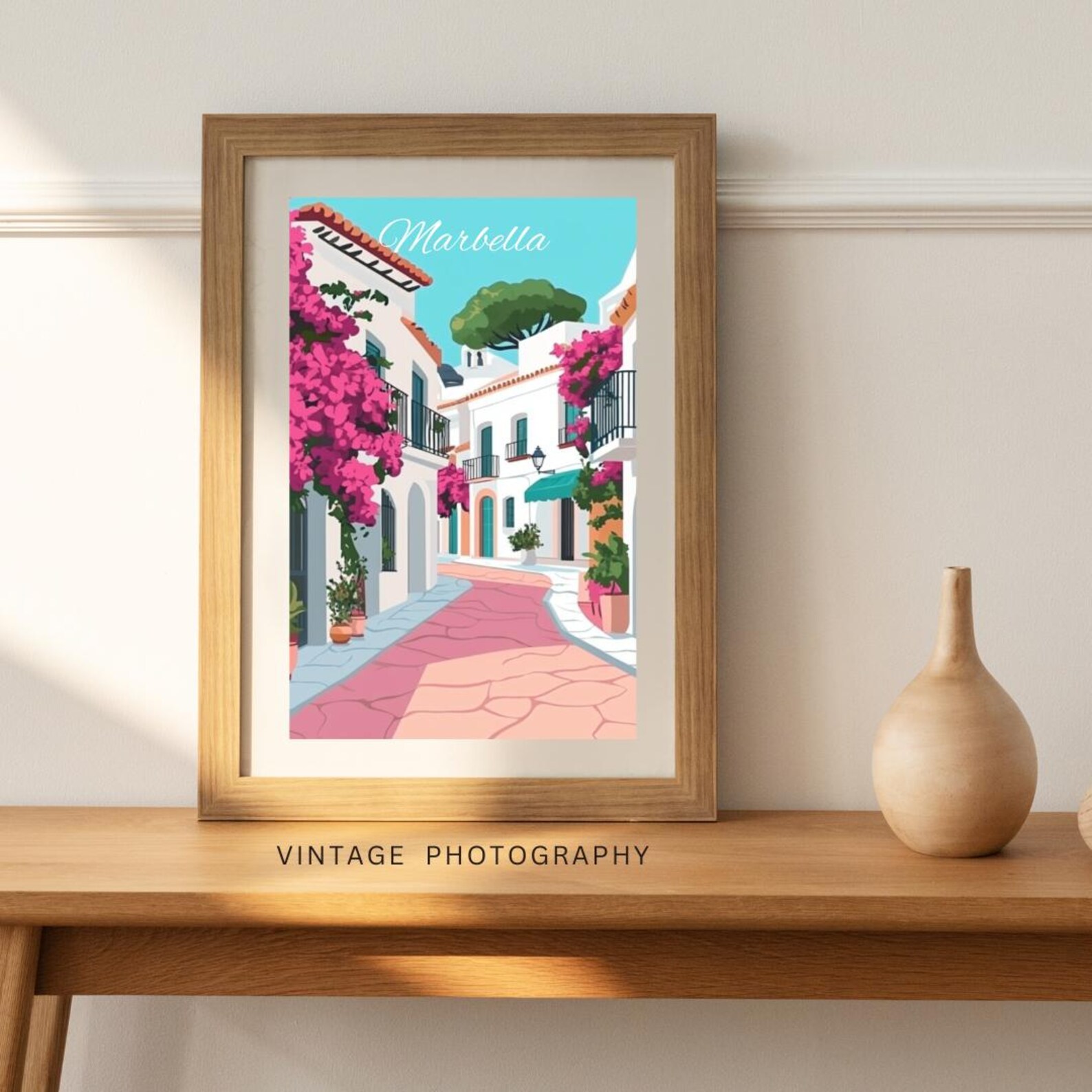 Marbella Costa Del Sol Wall Art Posters, Wall Decor, Digital Download ...