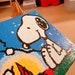 Snoopy Roasting Marshmallows in the Snow. Acrylic Paint. 1510cm ...