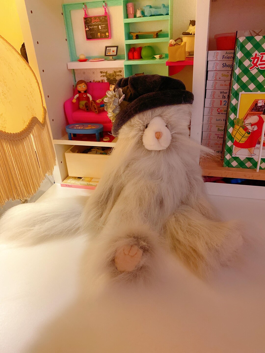 Rare 90s Vintage Boyds Cat Plush Toy Miss Prissy Fussybuns, Fluffy ...