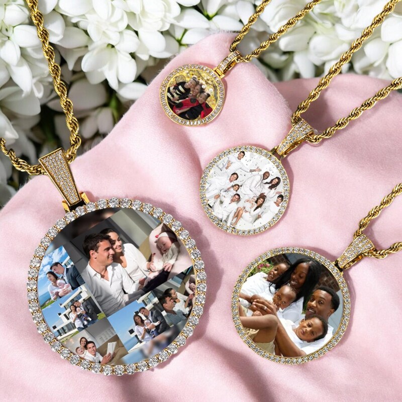 Circle Picture Chain - Etsy