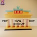 Brandenburg Gate 3D Papercraft – DIY Berlin Landmark (pdf, Svg, Dxf) - Etsy