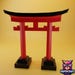 DIY Japanese Torii Gate Papercraft – Low Poly Shrine Model (pdf, Svg ...