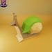 Snail 3D Papercraft – DIY Snail Template (pdf, Svg, Dxf) - Etsy