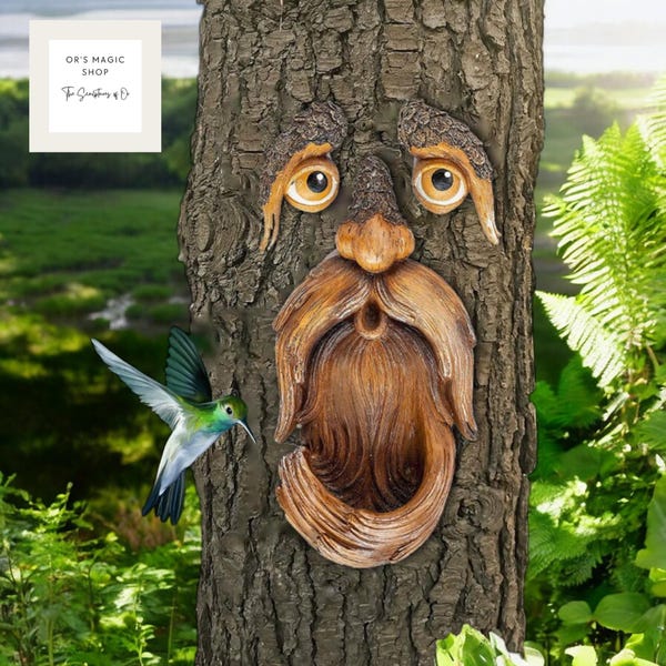 Tree Faces for a Tree - Etsy