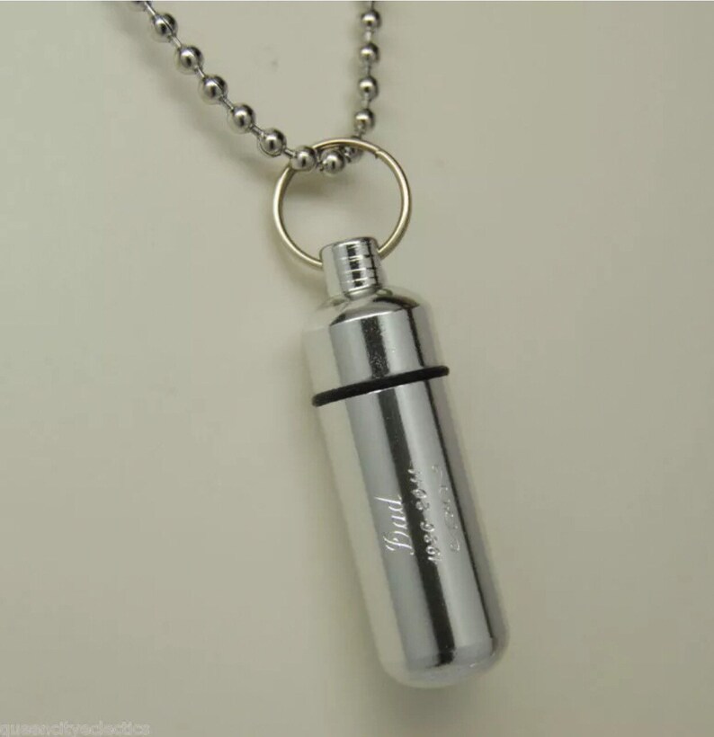 Cremation Keepsake Urn Key Chain with Eagle Charm Ashes - Etsy.de