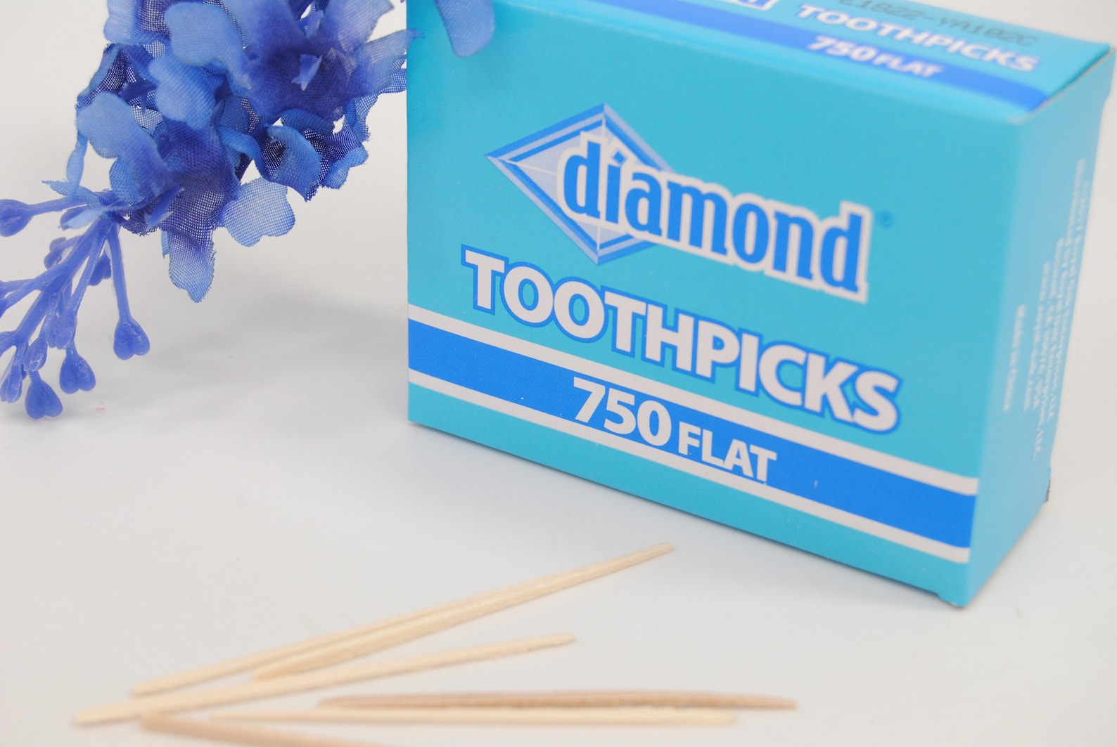 Diamond Brand Flat Wood Toothpicks Toothpicks 750 per - Etsy