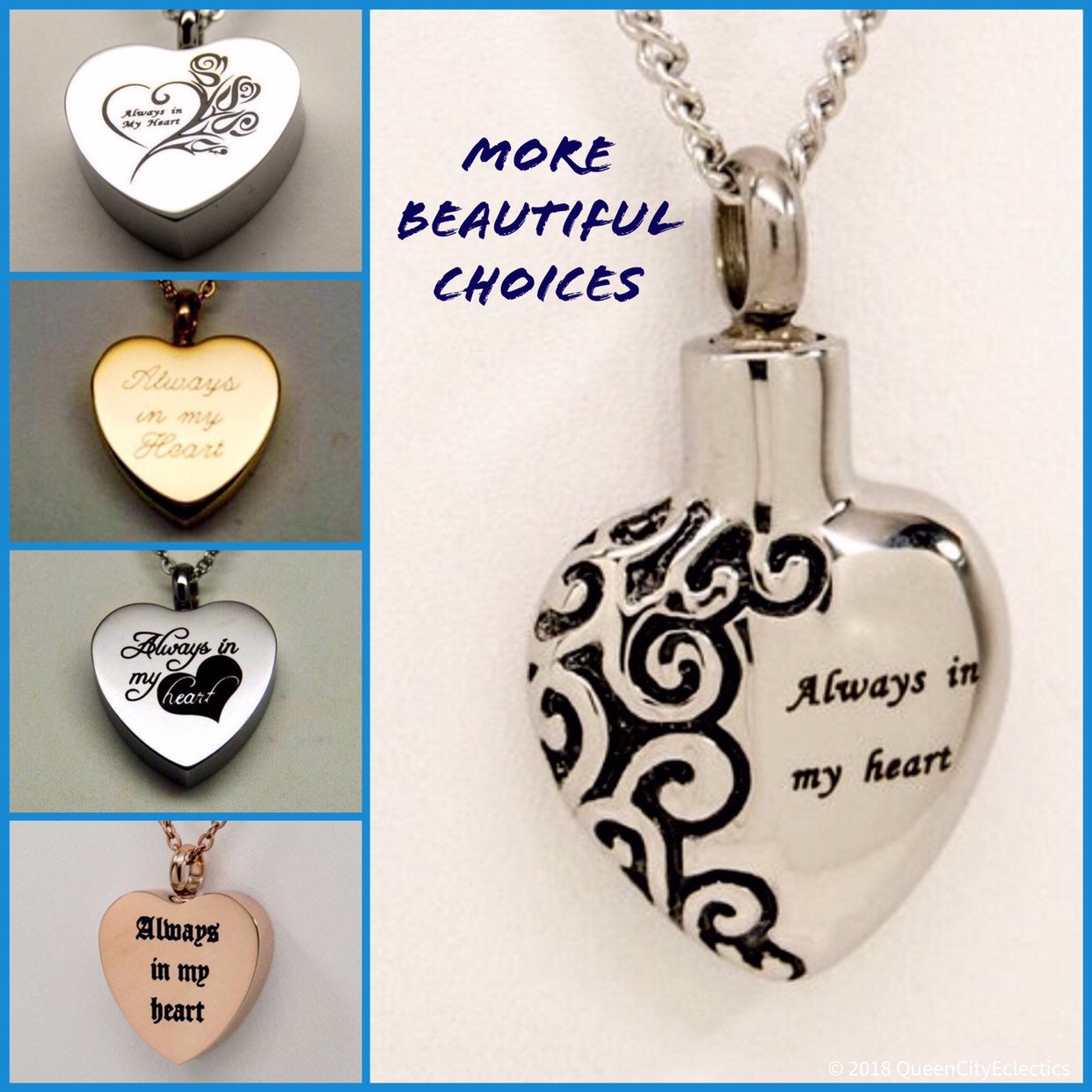 Arrow Heart Cremation Urn Jewelry || Ashes Keepsake || Memorial ...