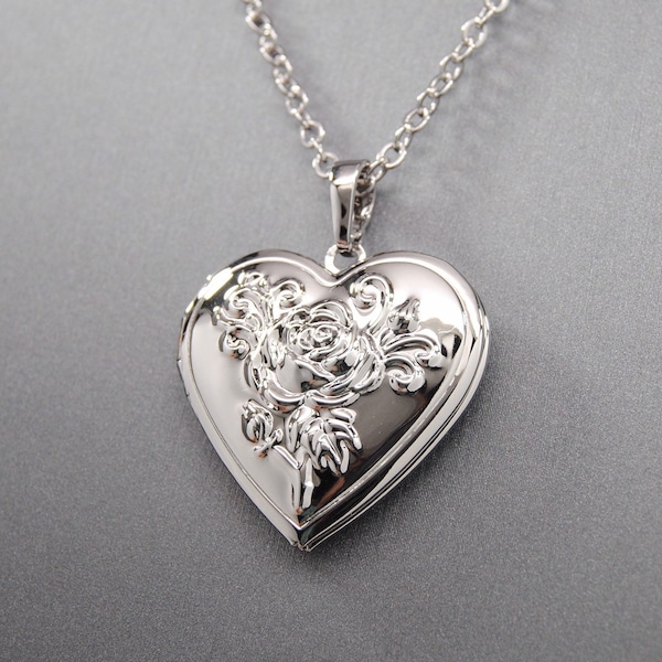 Heart Photo Locket - Etsy