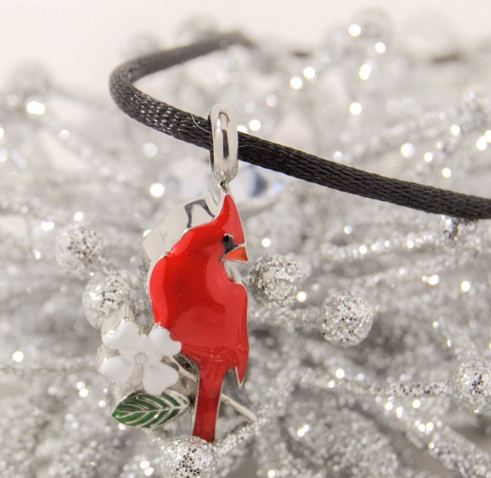 Cardinal Cremation Urn Necklace Holds Human or Pet Ashes | Etsy