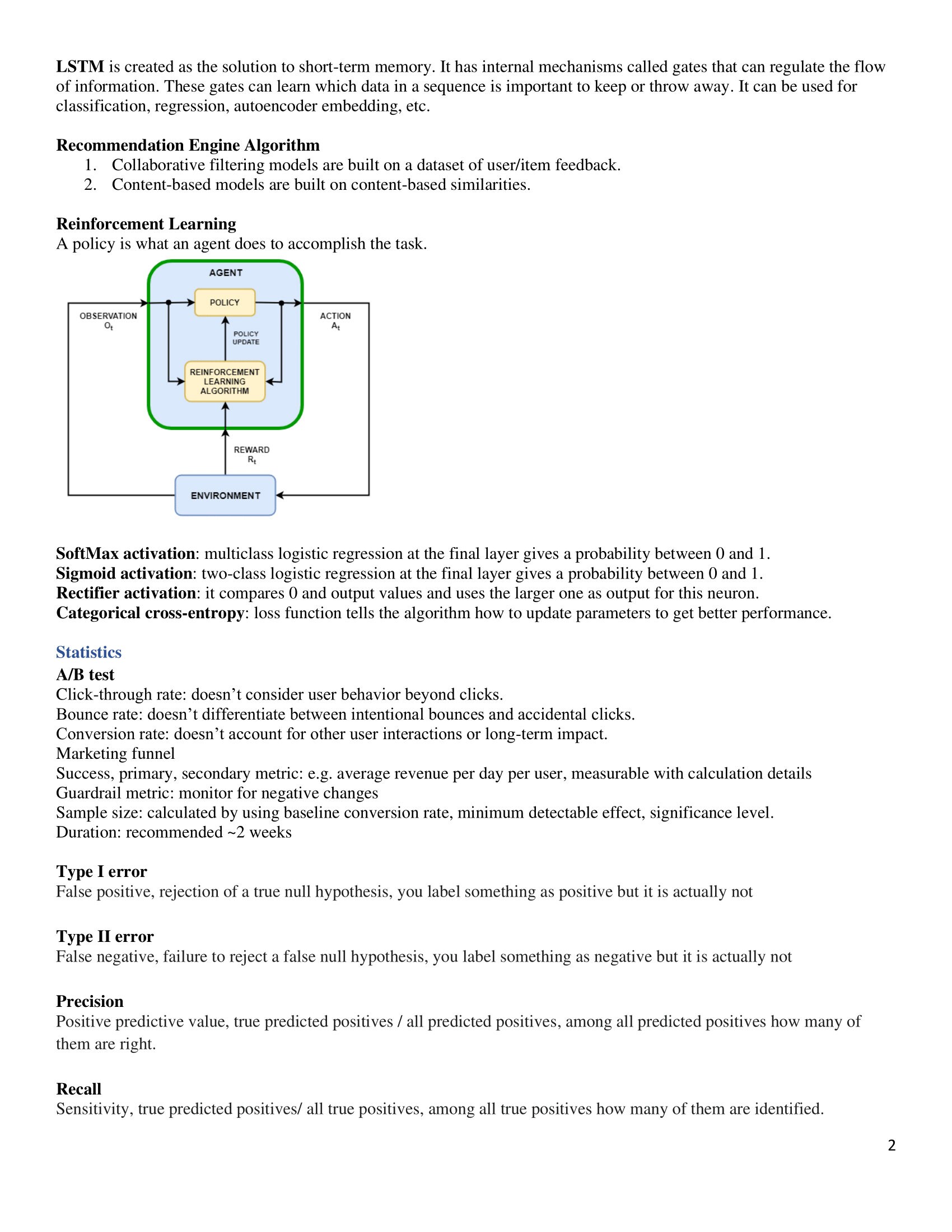 Data Science Job Interview Template Auto Machine Learning Template Tech ...