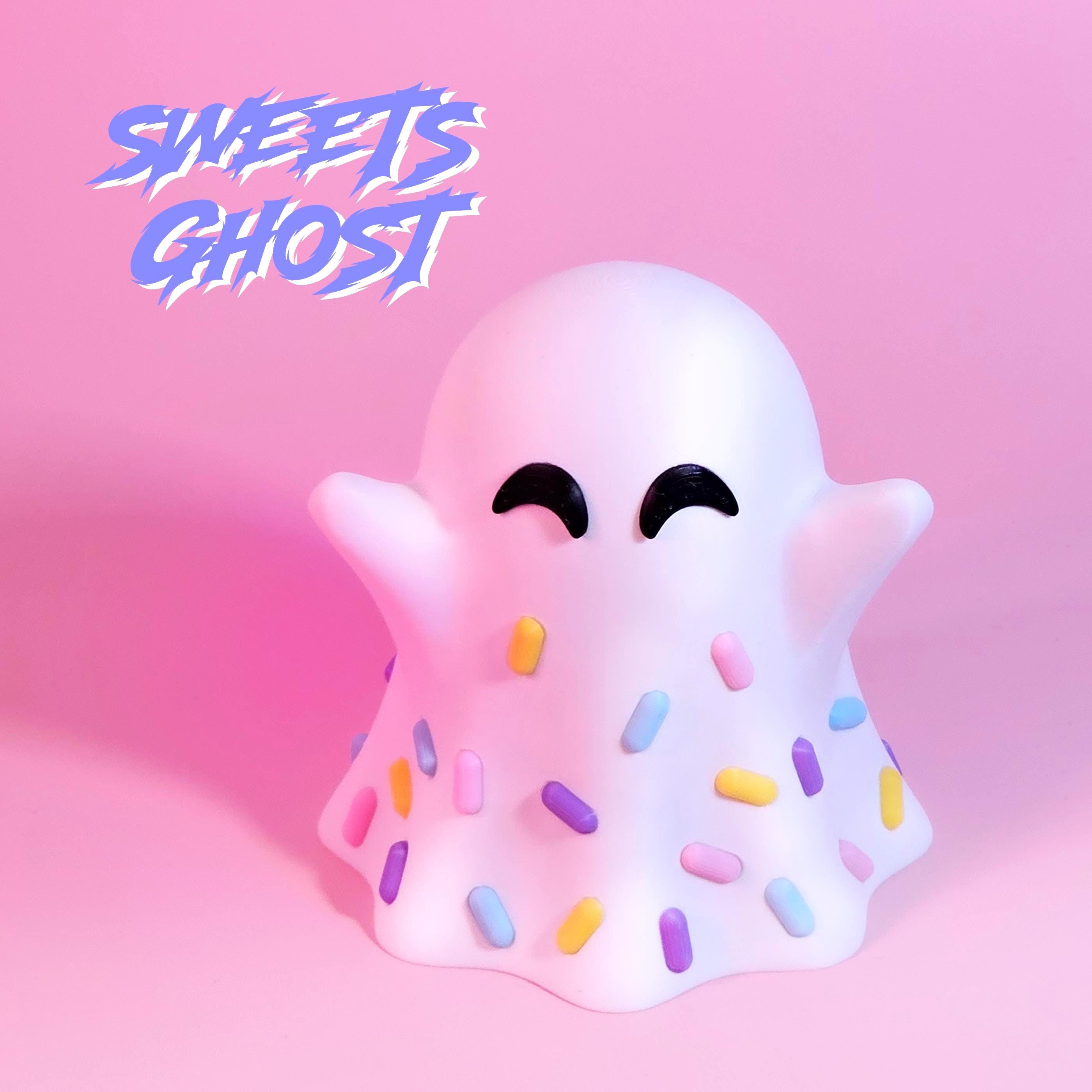 Cute Spooky Ghost Design 3D Printed Desk Display Halloween Decoration ...