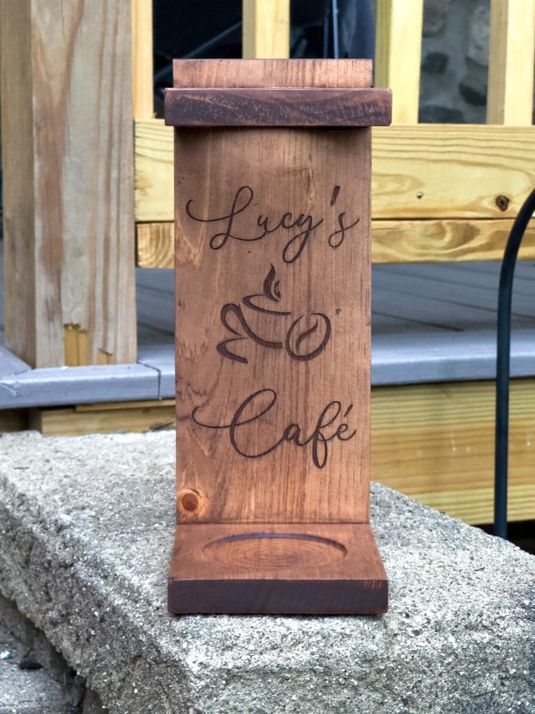 Free Shipping Handmade Wood Coffee Maker - Etsy