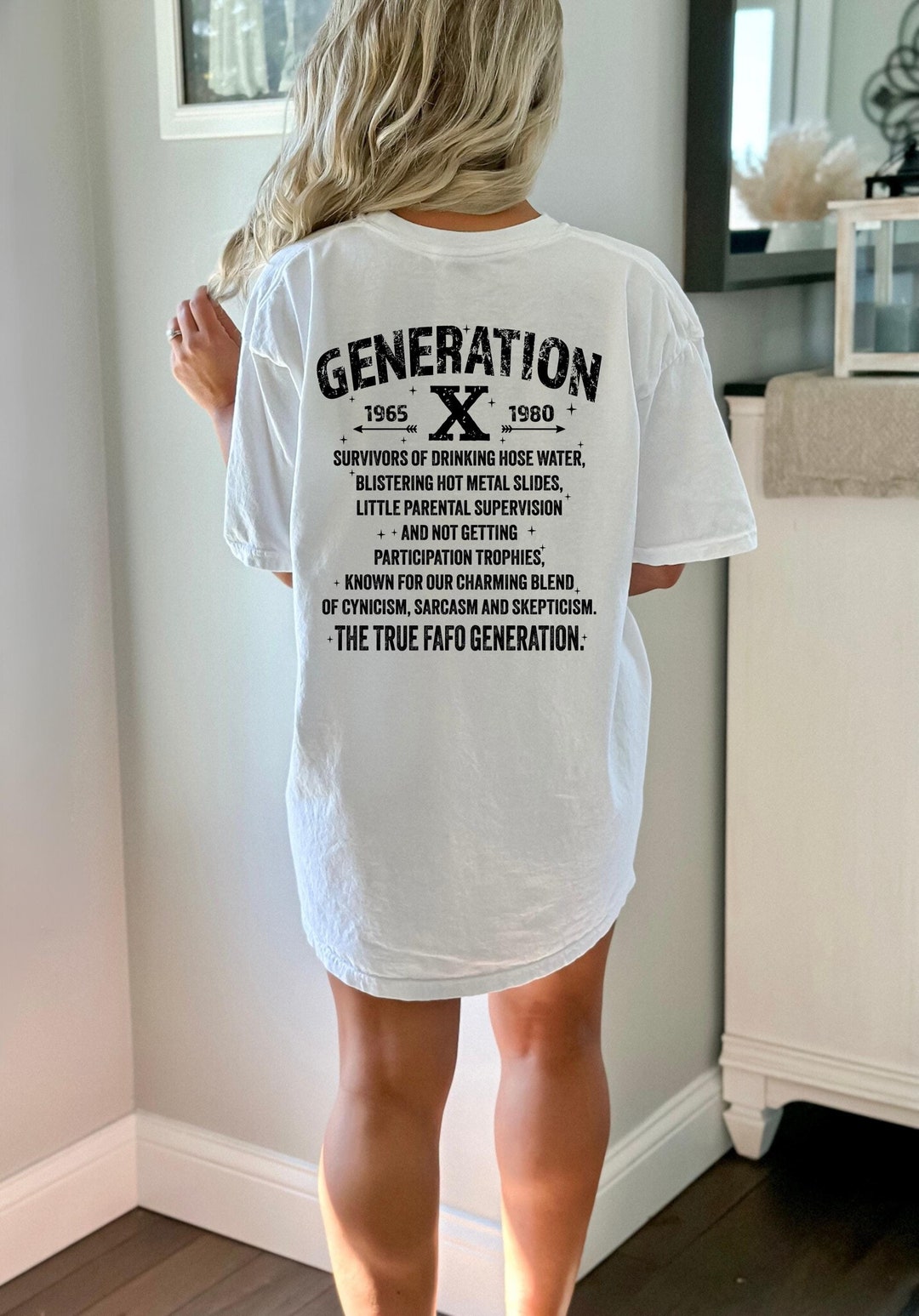 Gen X Nostalgia Shirt: Raised on Hose Water, 1980s Birthday Gift - Etsy